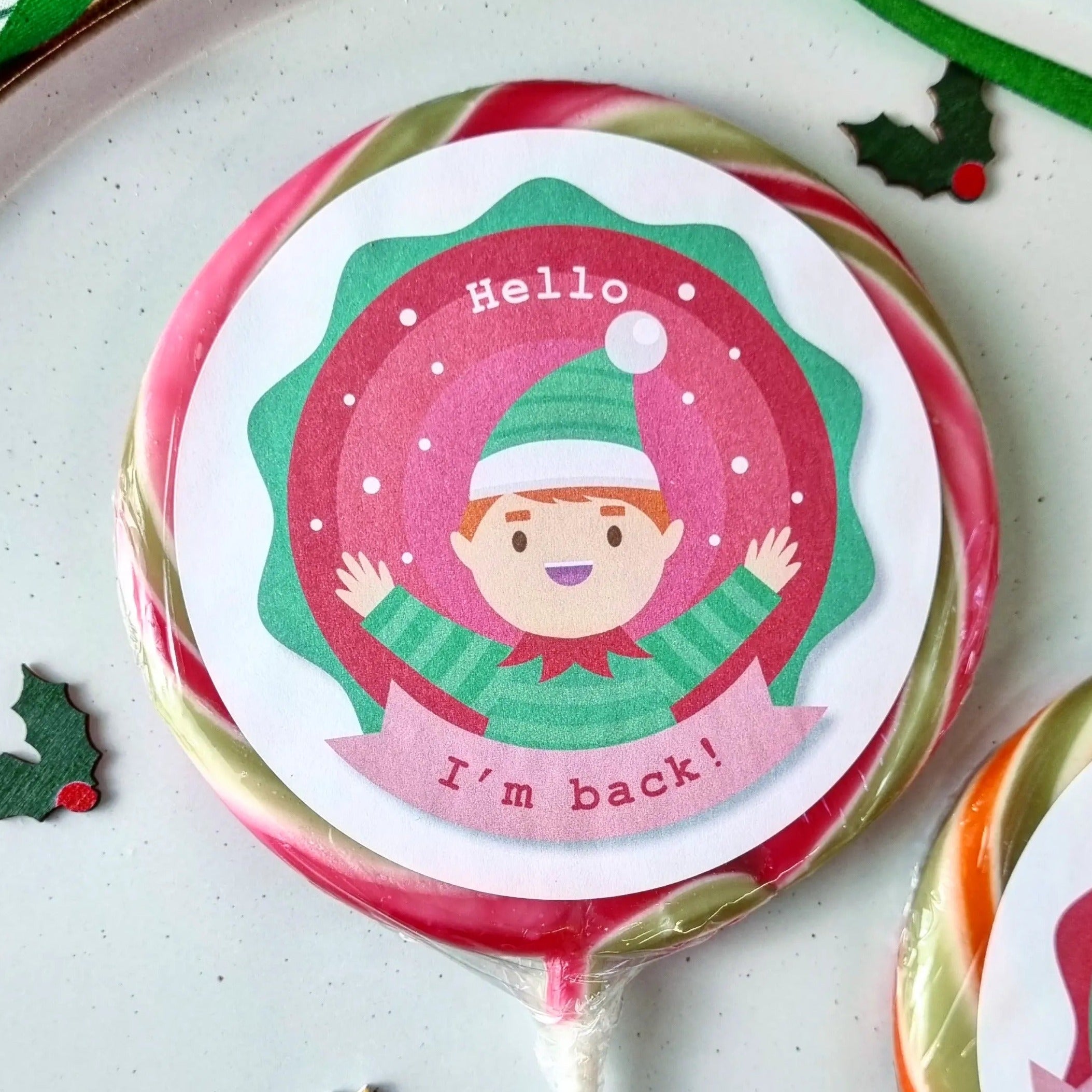 Hello Elf Lollipop – Suck It & Say